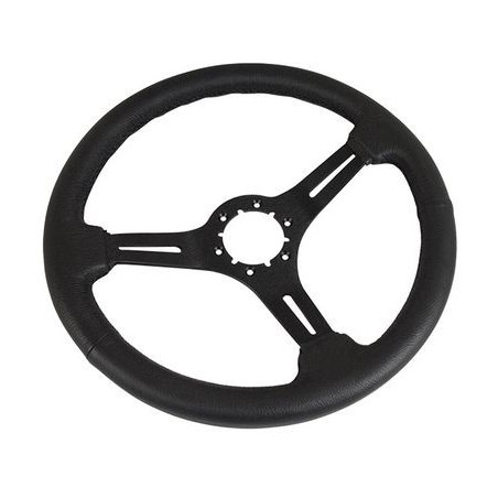 Volant cuir noir complet